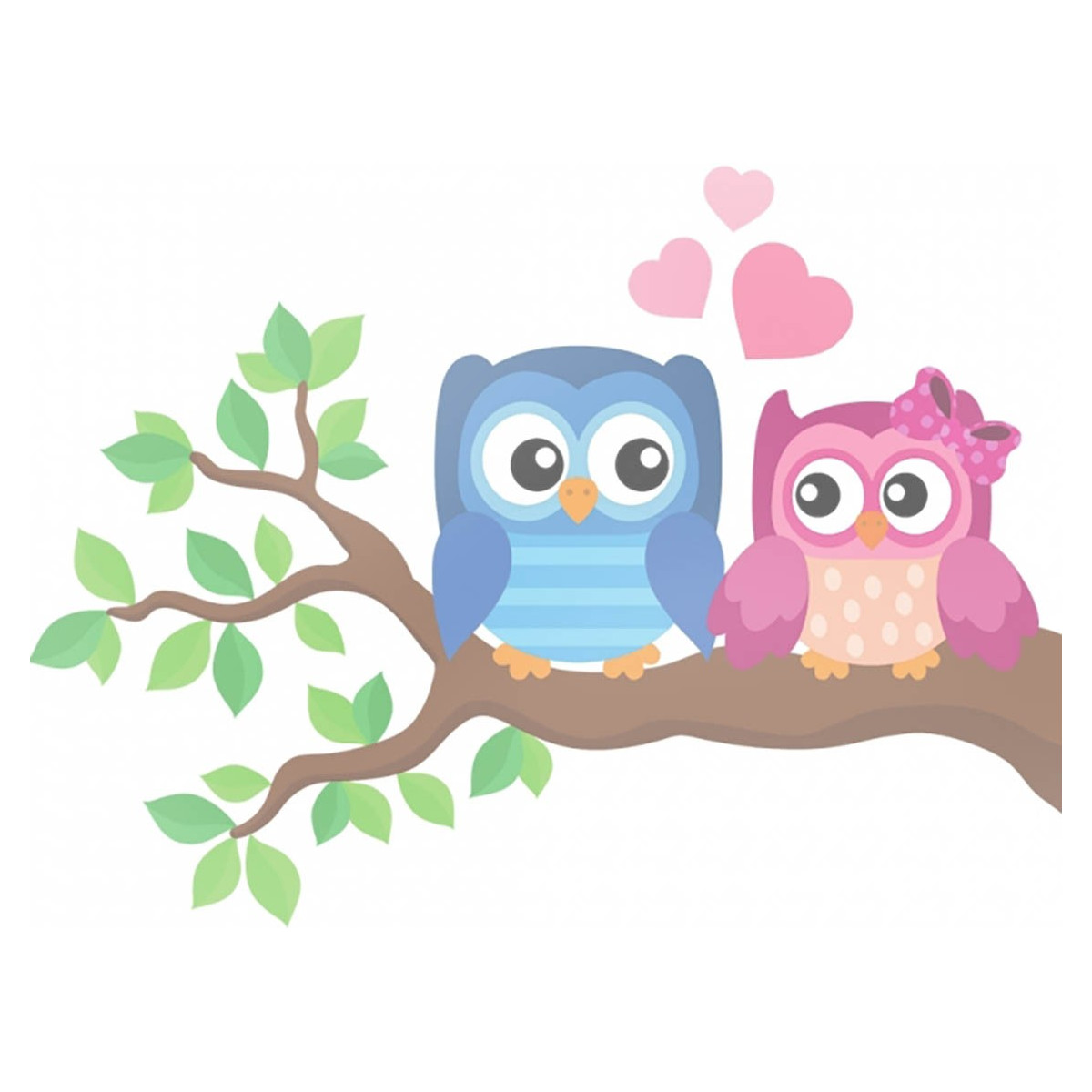 Vinilo Adhesivo Búhos