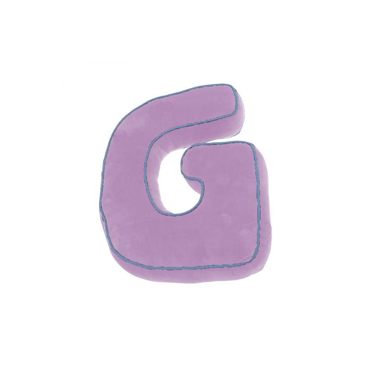 Cojin Forma Letra G Rosa
