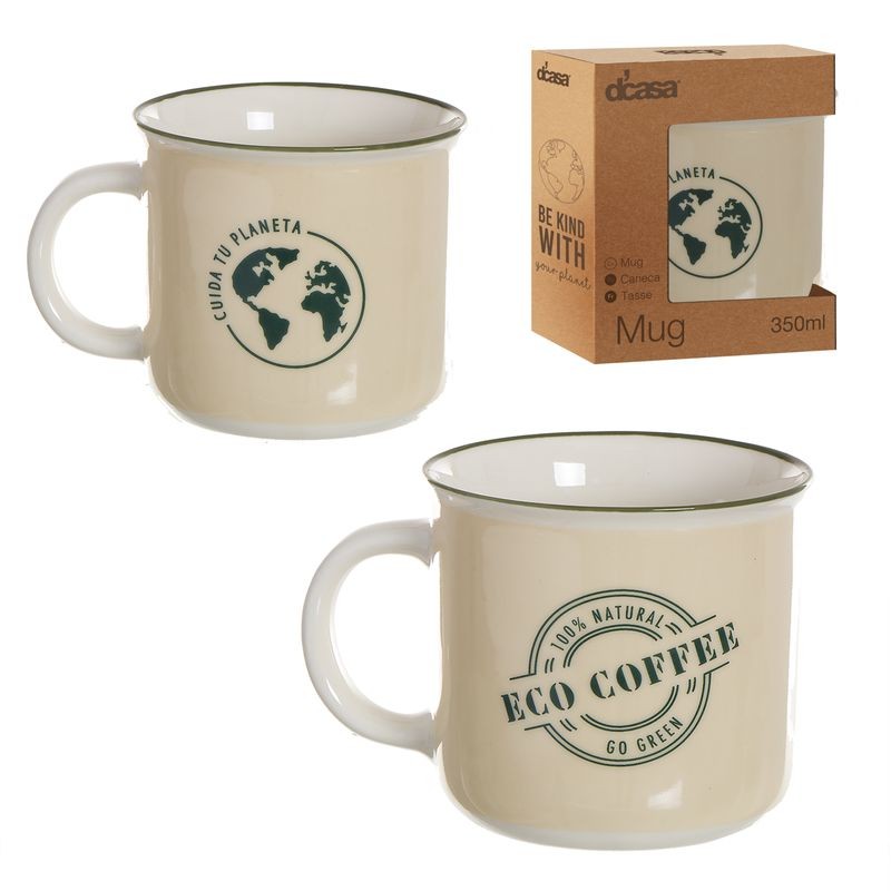 Mug 375Ml Vintage Eco Life 2M