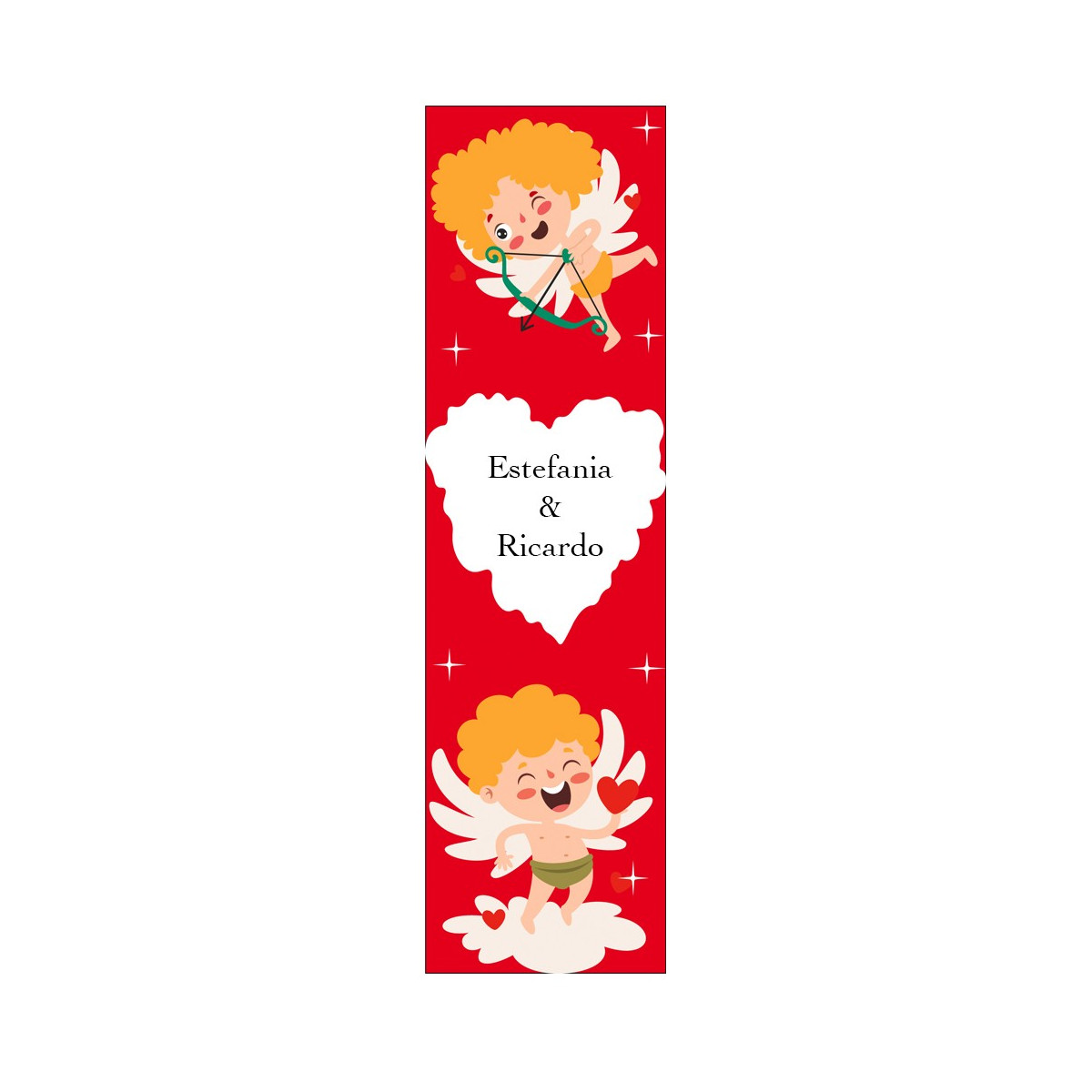 Marcapáginas San Valentín Personalizado