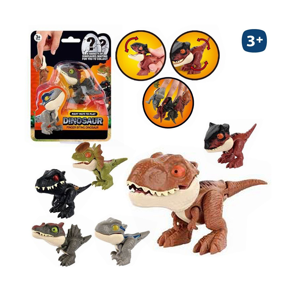 Mini Dinosaurio 6 M 8 Cm