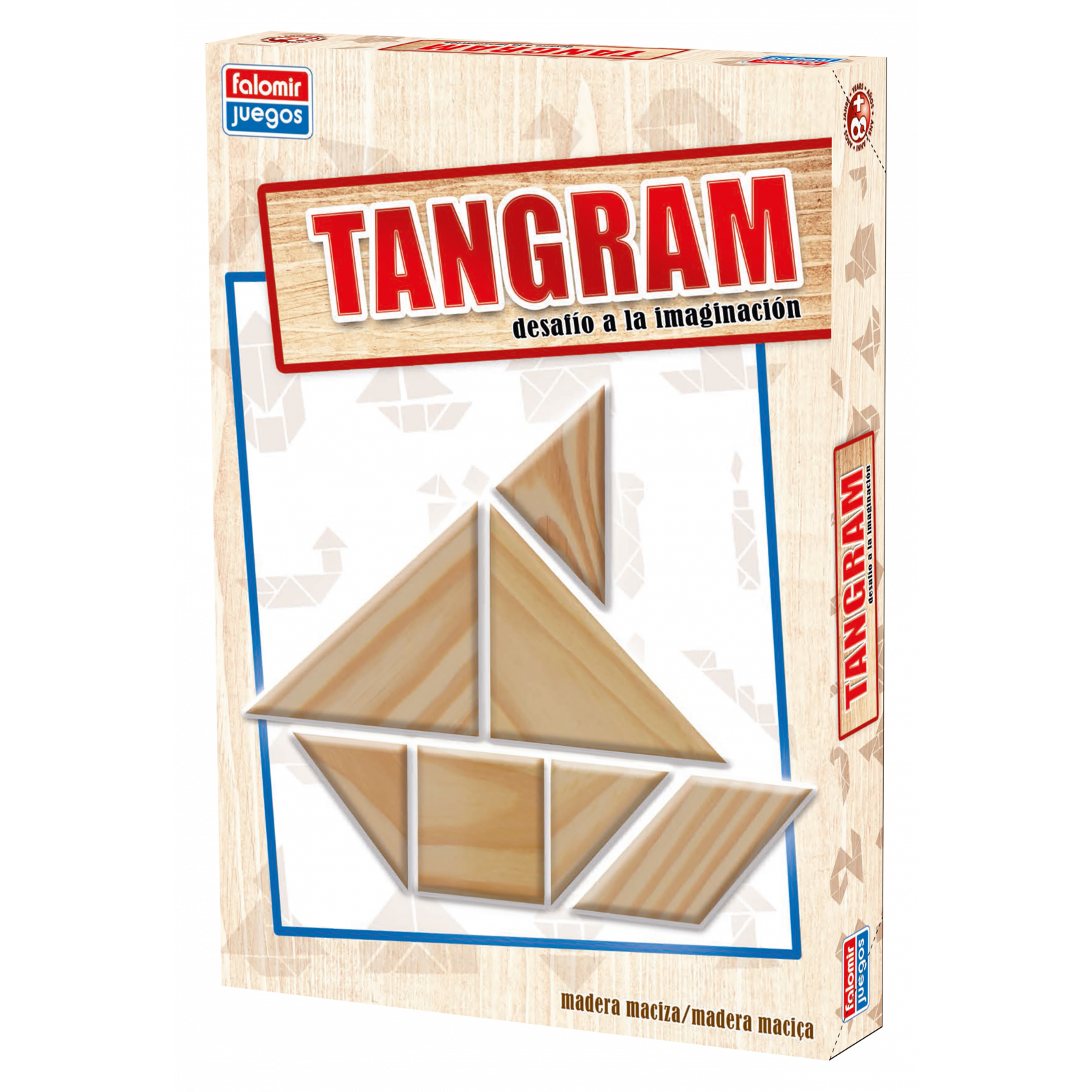Juego Tangram Madera