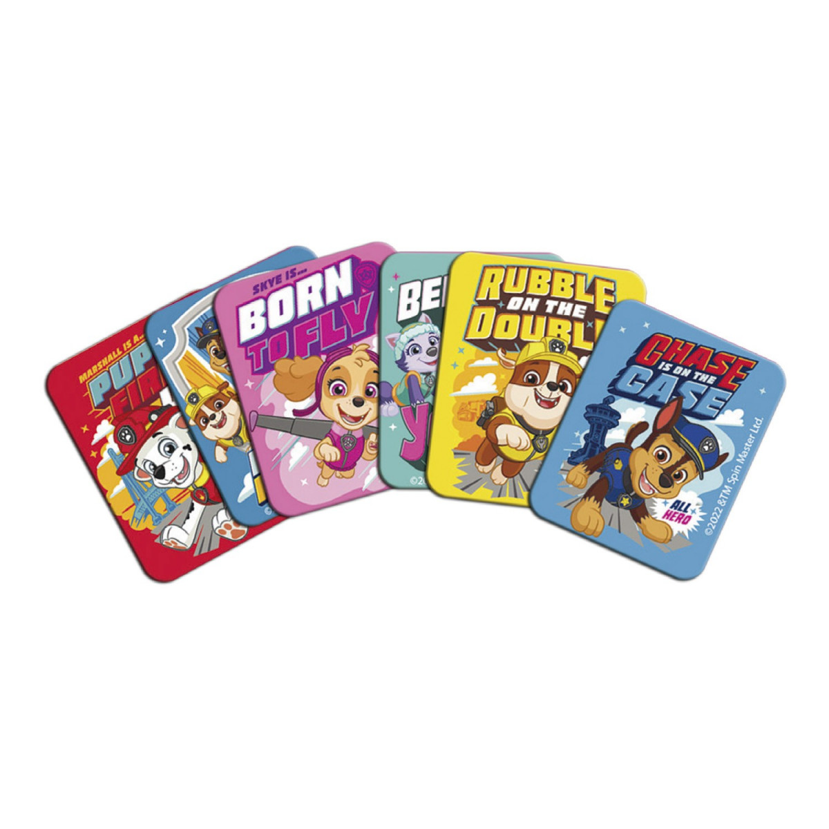 Algodón De Azúcar Con Sticker De La Patrulla Canina