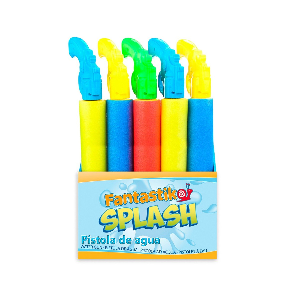 Pistola De Agua Foam Revolver