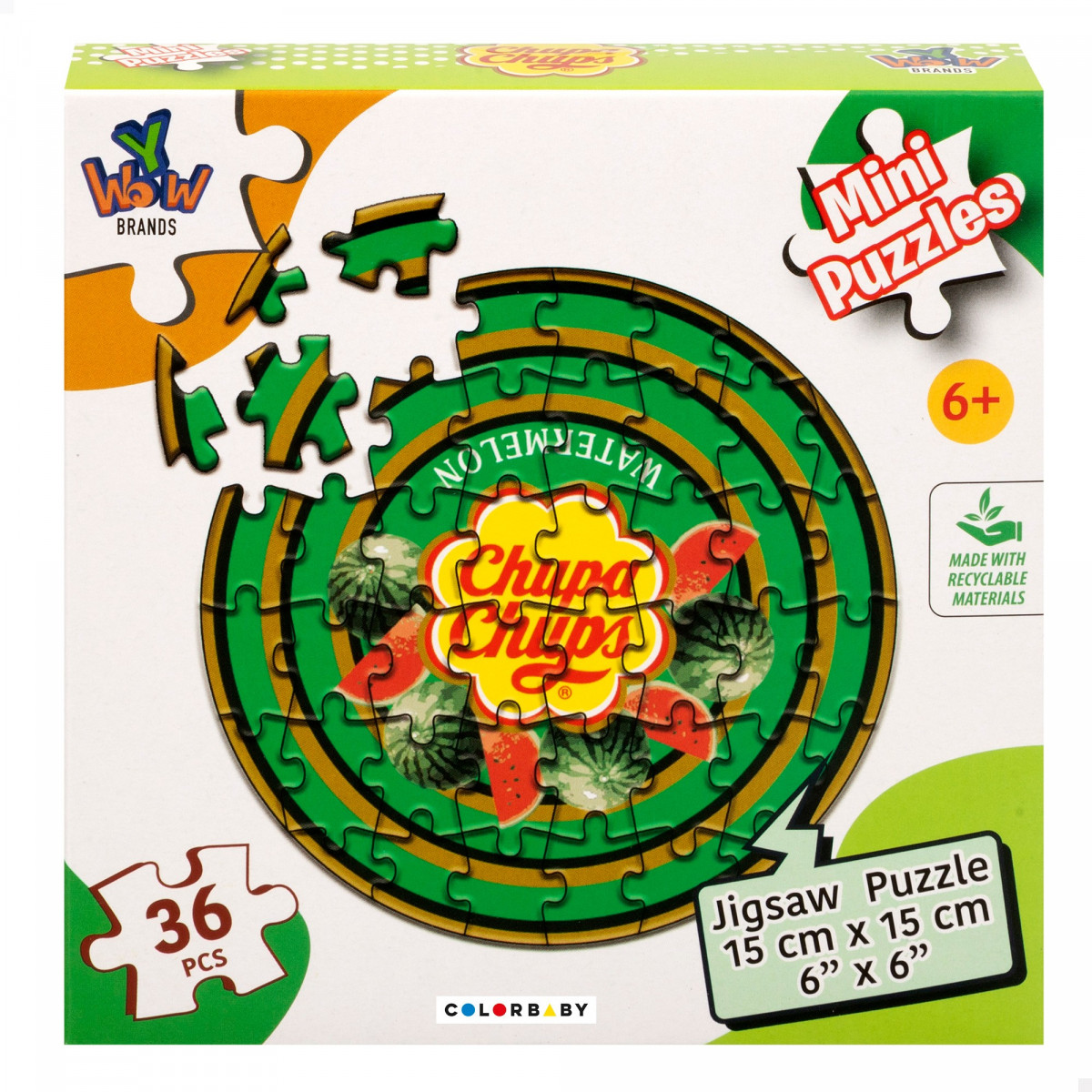 Mini Puzzle Chupa Chups 36 Pcs