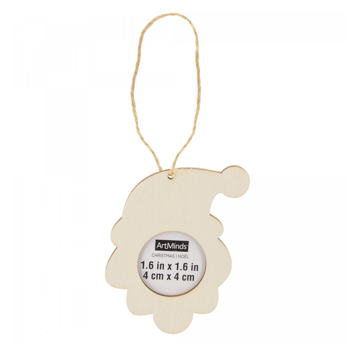 Adorno Colgante Con Fotos Para La Navidad En Forma De Papá Noel