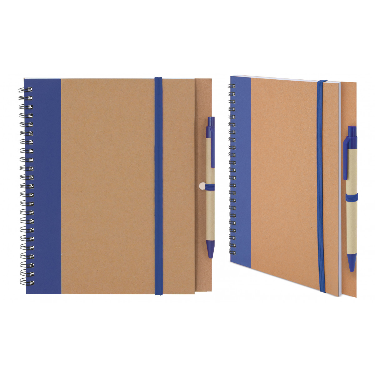 Cuaderno A5 Con Bolígrafo En Cartón Reciclado