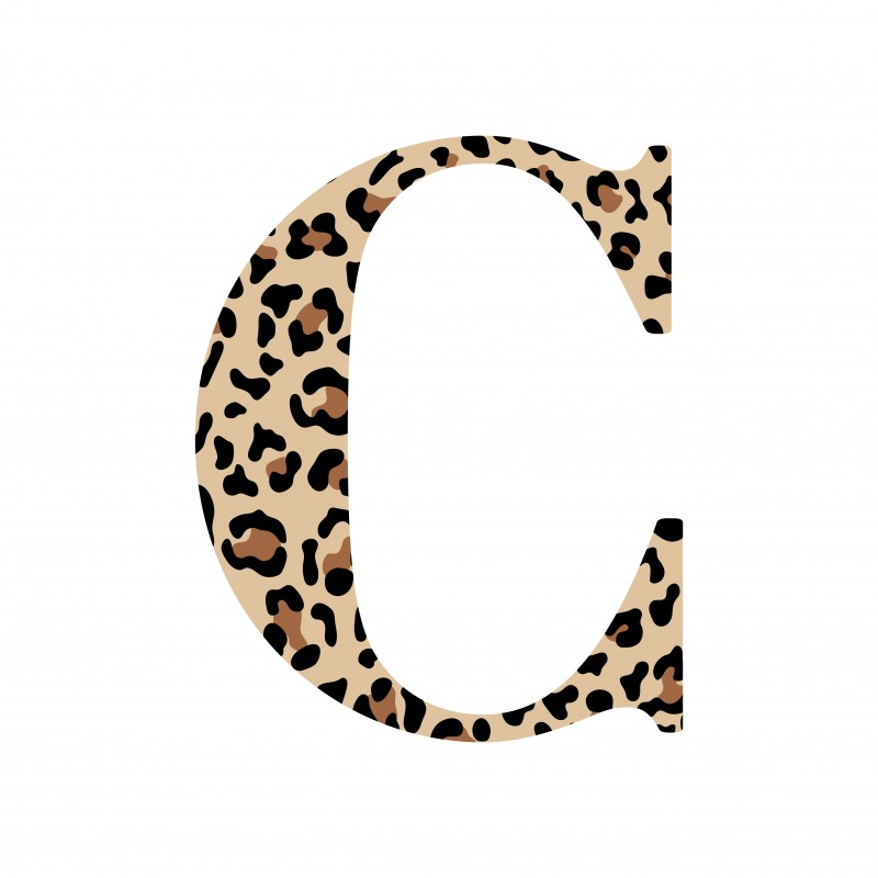 Plantilla Letras Para Personalización En Textil