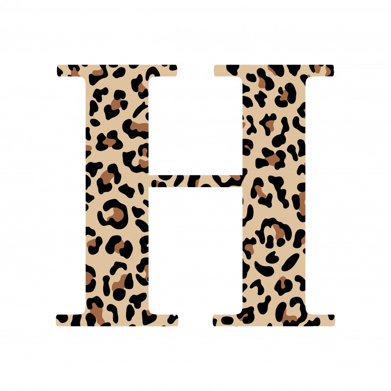 Plantilla Letras Para Personalización En Textil