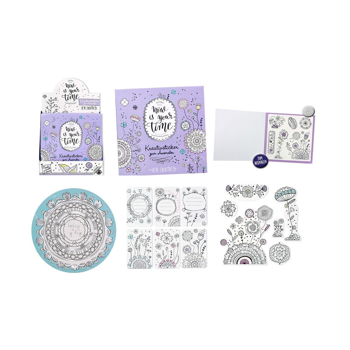 Pegatinas Para Pintar Y Colorear