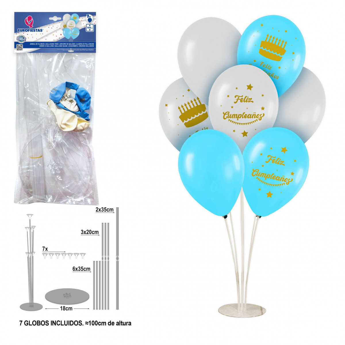 Globos Color Menta Turquesa 8 Unidades Para Decorar Eventos