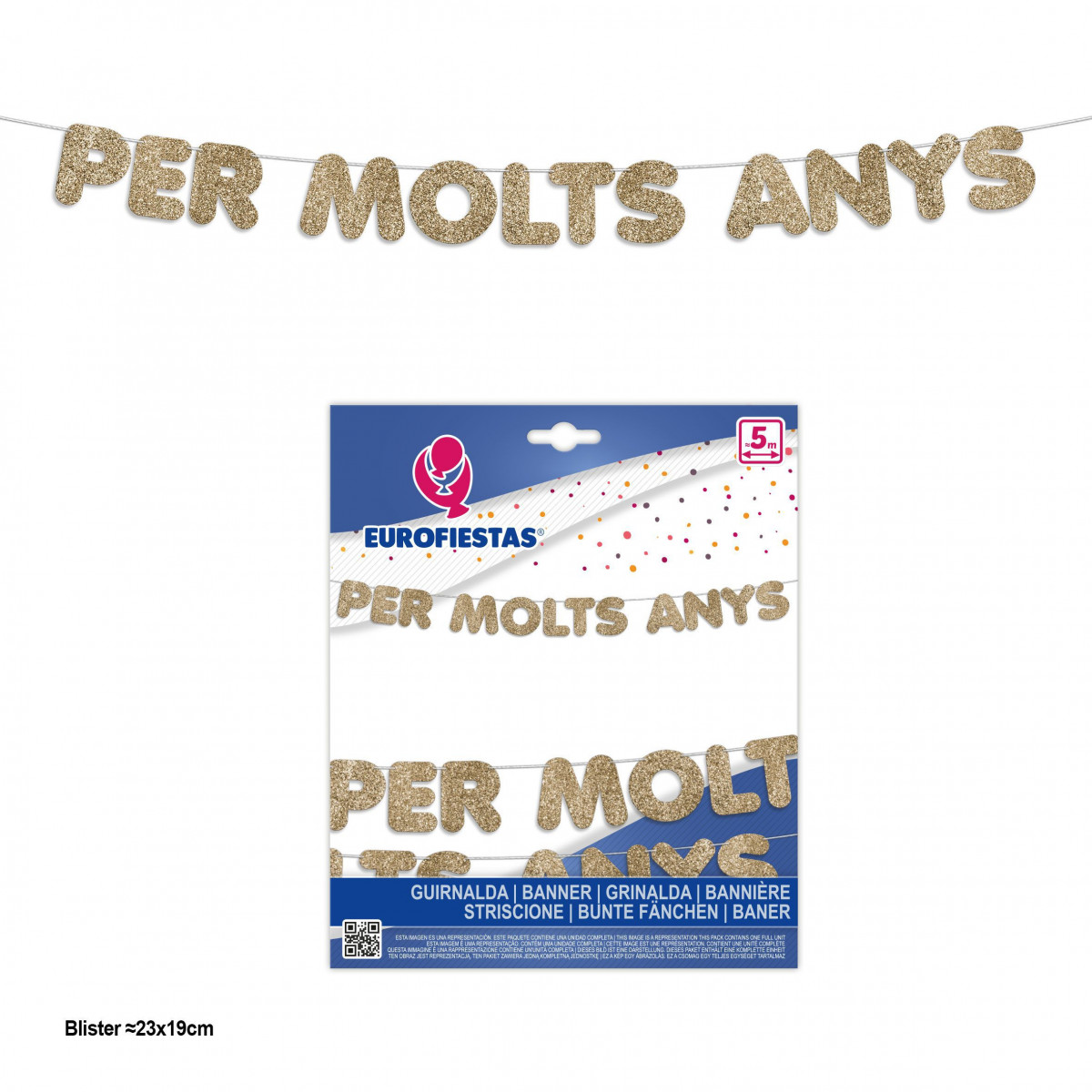 Guirnalda De Letras De Feliz Cumpleaños En Inglés