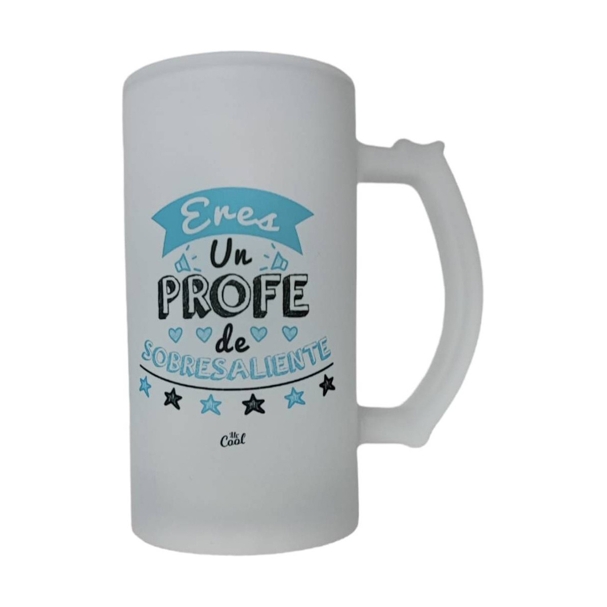 Jarra Cerveza Personalizada Frase Regalar Profesor