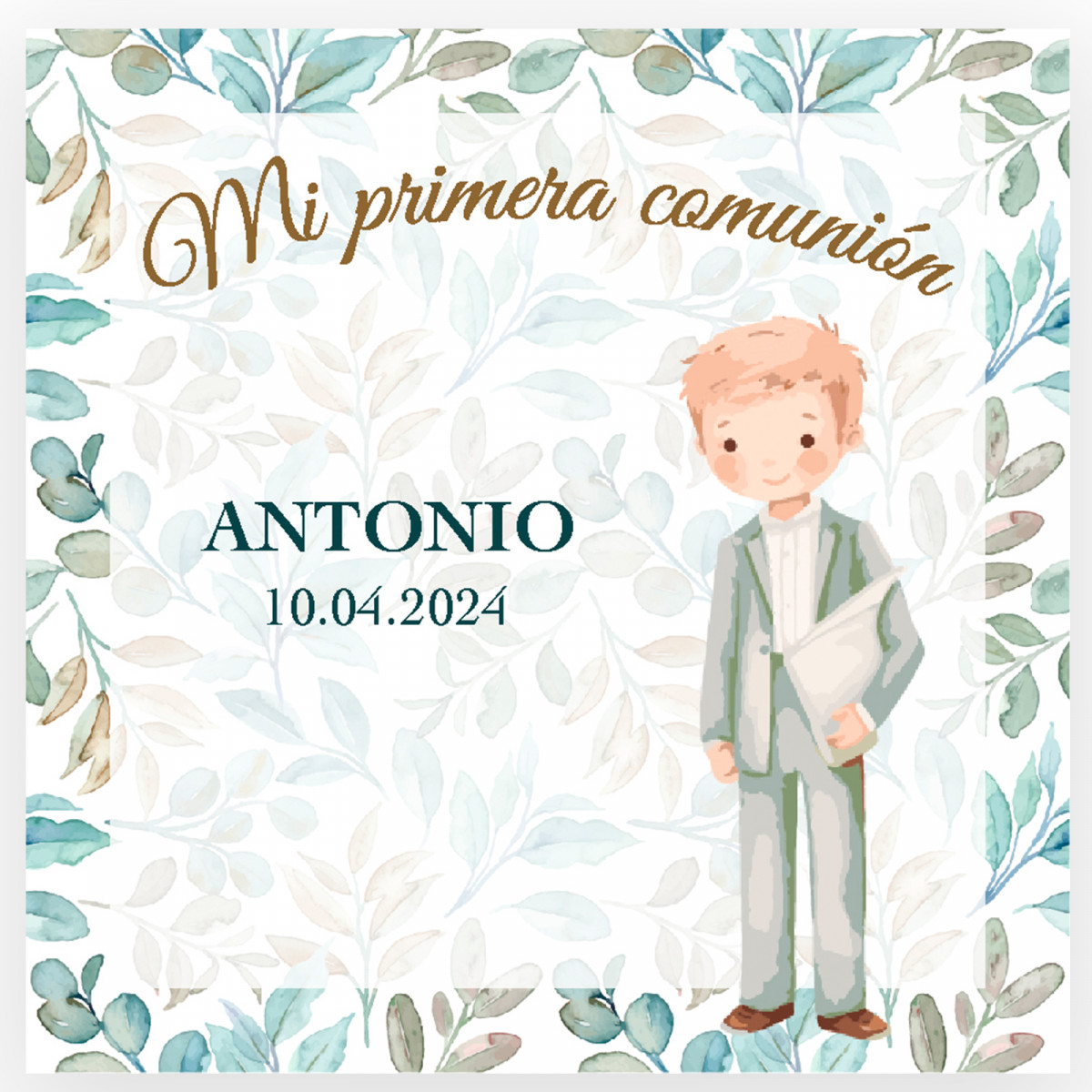 Invitaciones Para Fiesta De Primera Comunion 20 Invitaciones Comunión