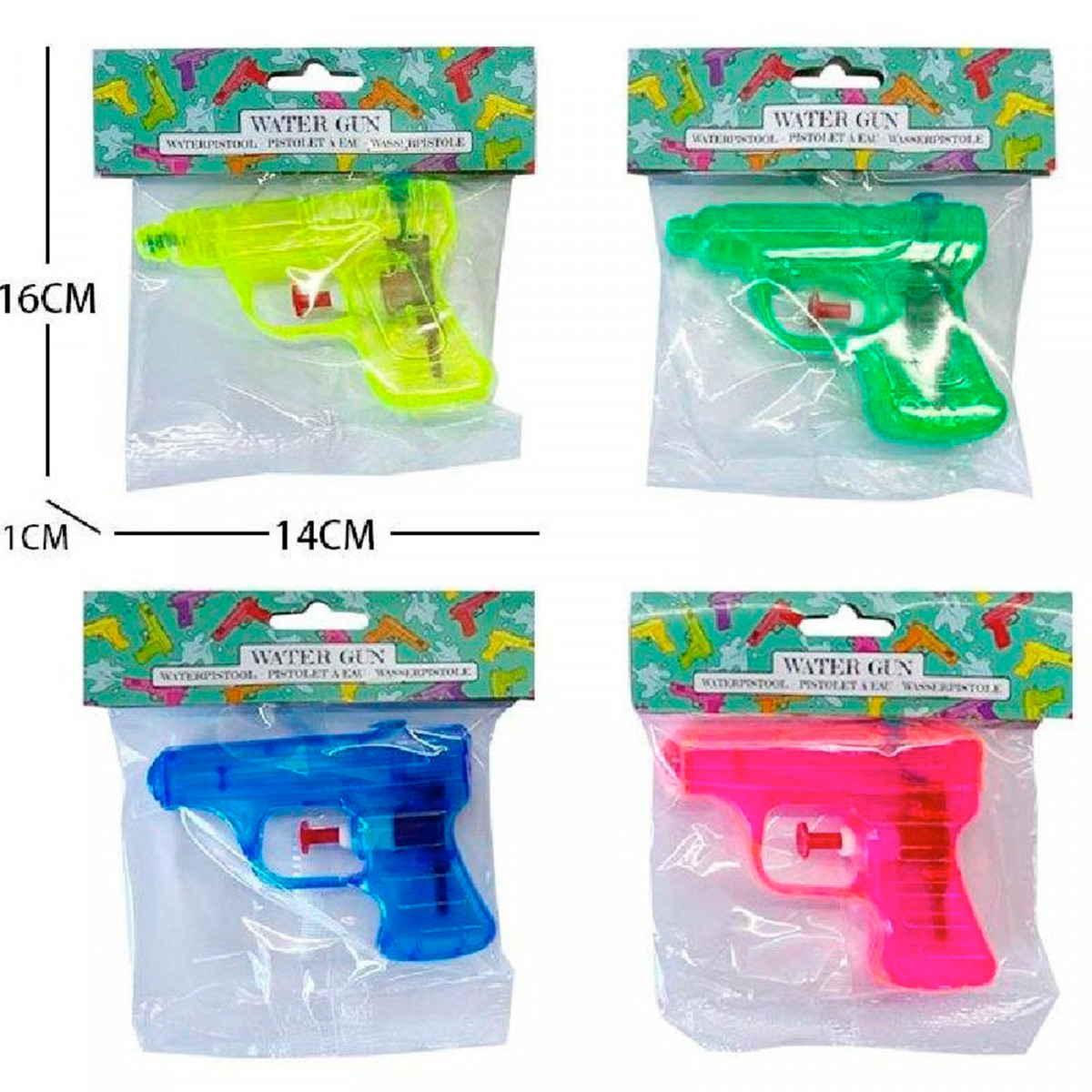 Pistola De Agua Infantil En Forma De Pez