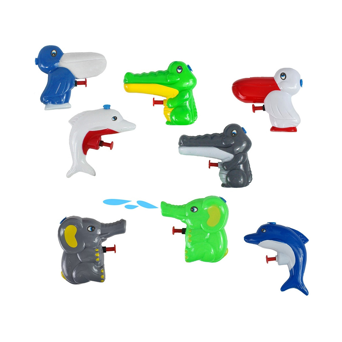 Pistola De Agua Infantil En Forma De Pez