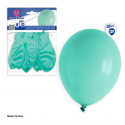 Globos Color Menta Turquesa 8 Unidades Para Decorar Eventos
