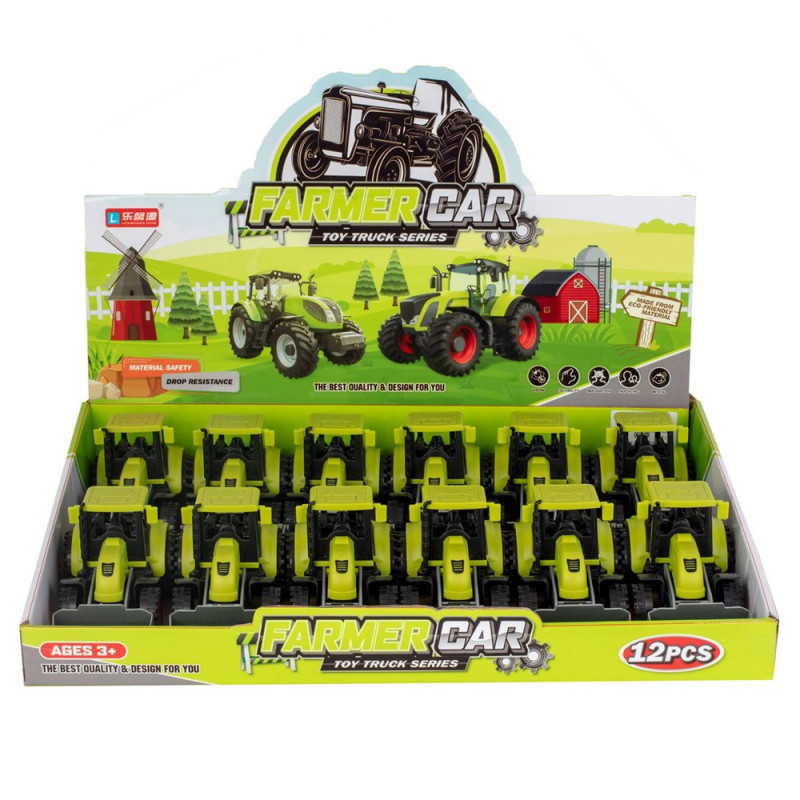 Tractor De Juguete Movimiento De Fricción Para Jugar
