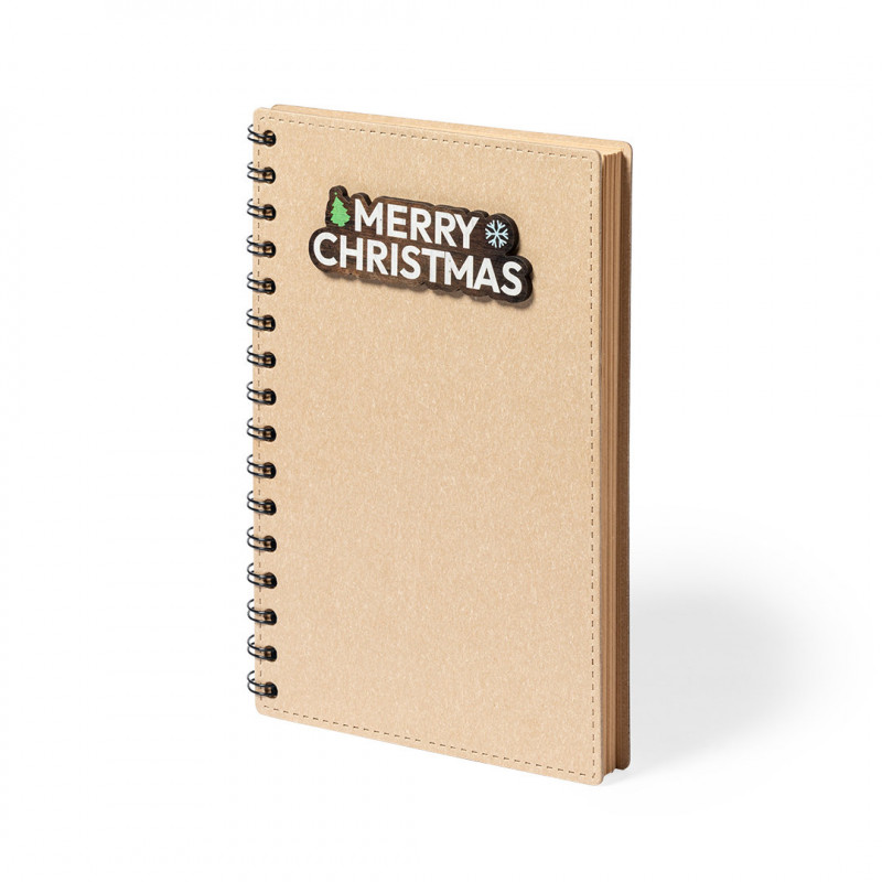 Cuaderno Decorado De Navidad Con Espiral Y Tapa Dura