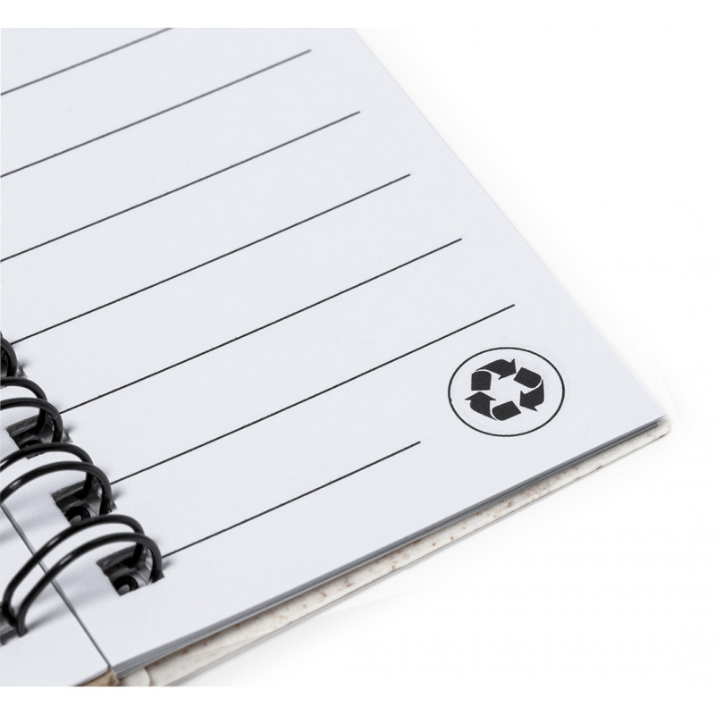 Bloc De Notas Con Hojas Blancas A Rayas Y Post It