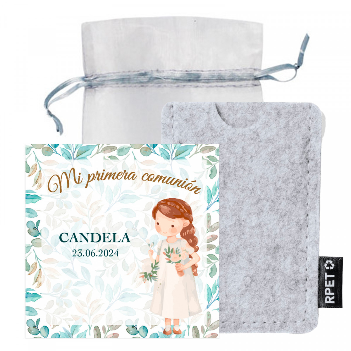 Sacacorchos Personalizado Con Adhesivo Niño Comunión En Bolsa De ...