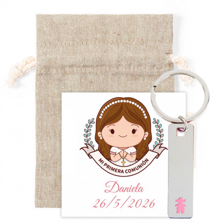 Imagen Tarjeta Primera Comunion Nina