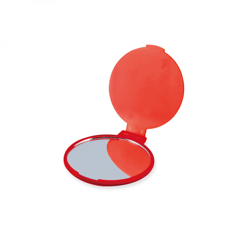 Espejo Plegable Rojo Con Adhesivo Personalizable Romántico De Corazón ...