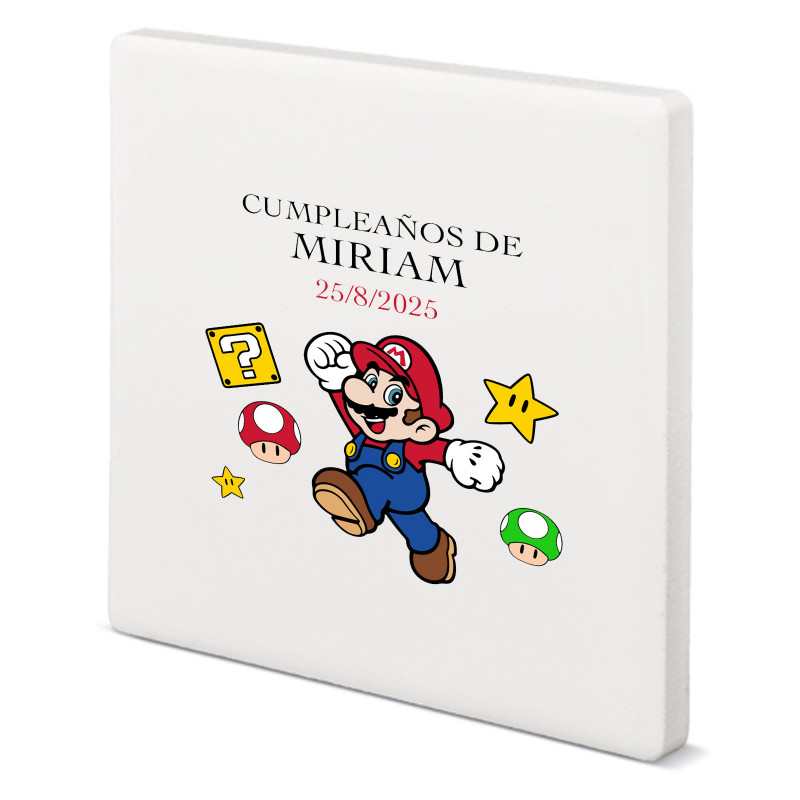 Imán Personalizado De Cerámica Colección Mario Bros