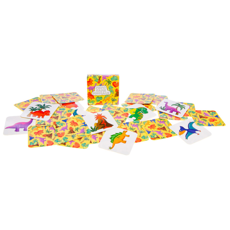 Juego De Memoria De Dinosaurios Para Regalar